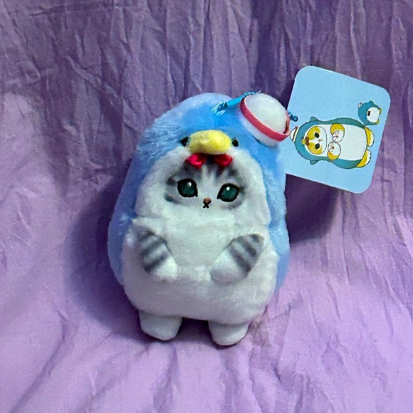 Sanrio | Accessories | Mofusand Tuxedo Sam Plush Keychain | Poshmark
